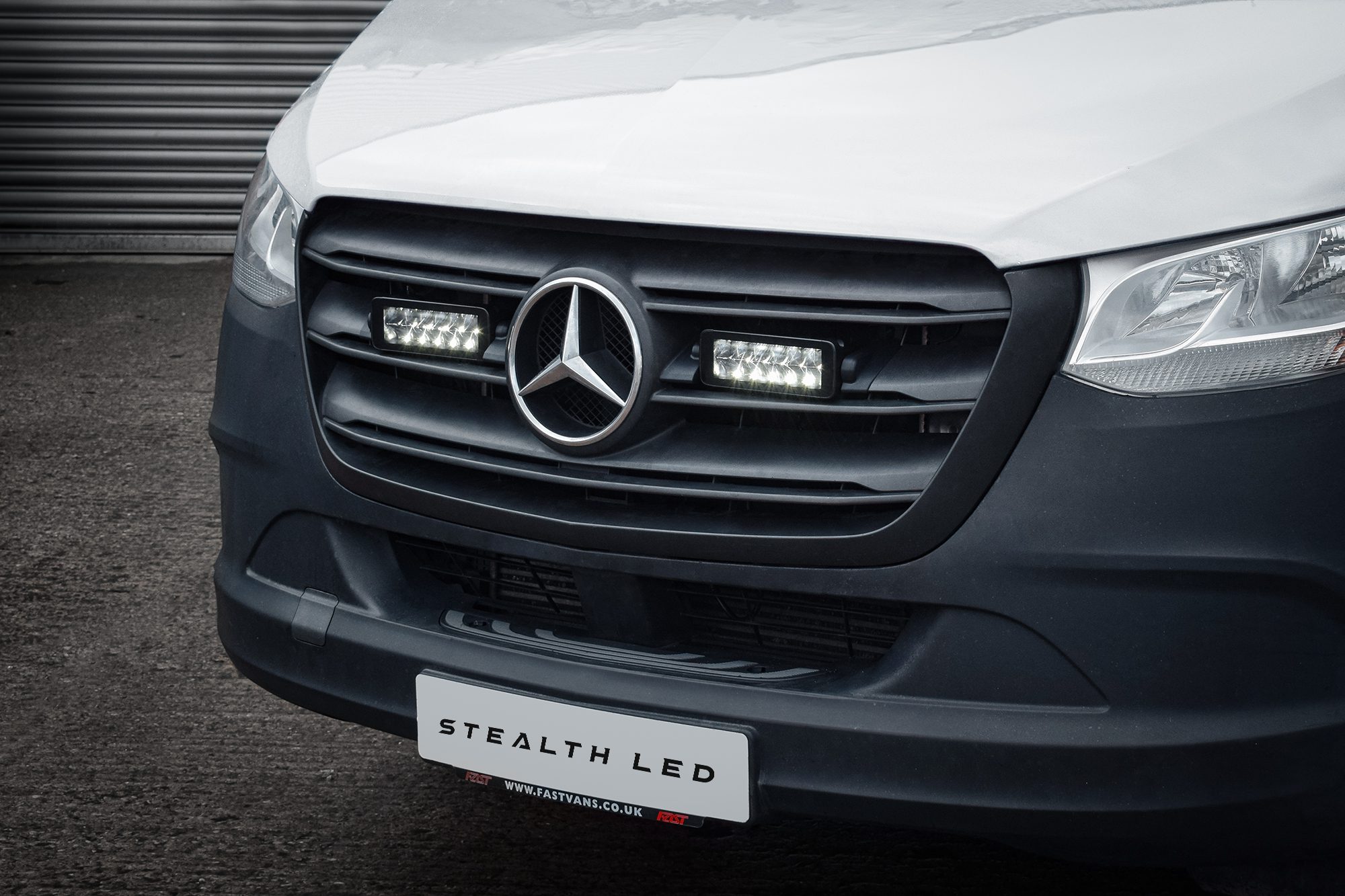 Stealth LED Mercedes Sprinter 2019+ Twin 7" Luminous LED Integration ...