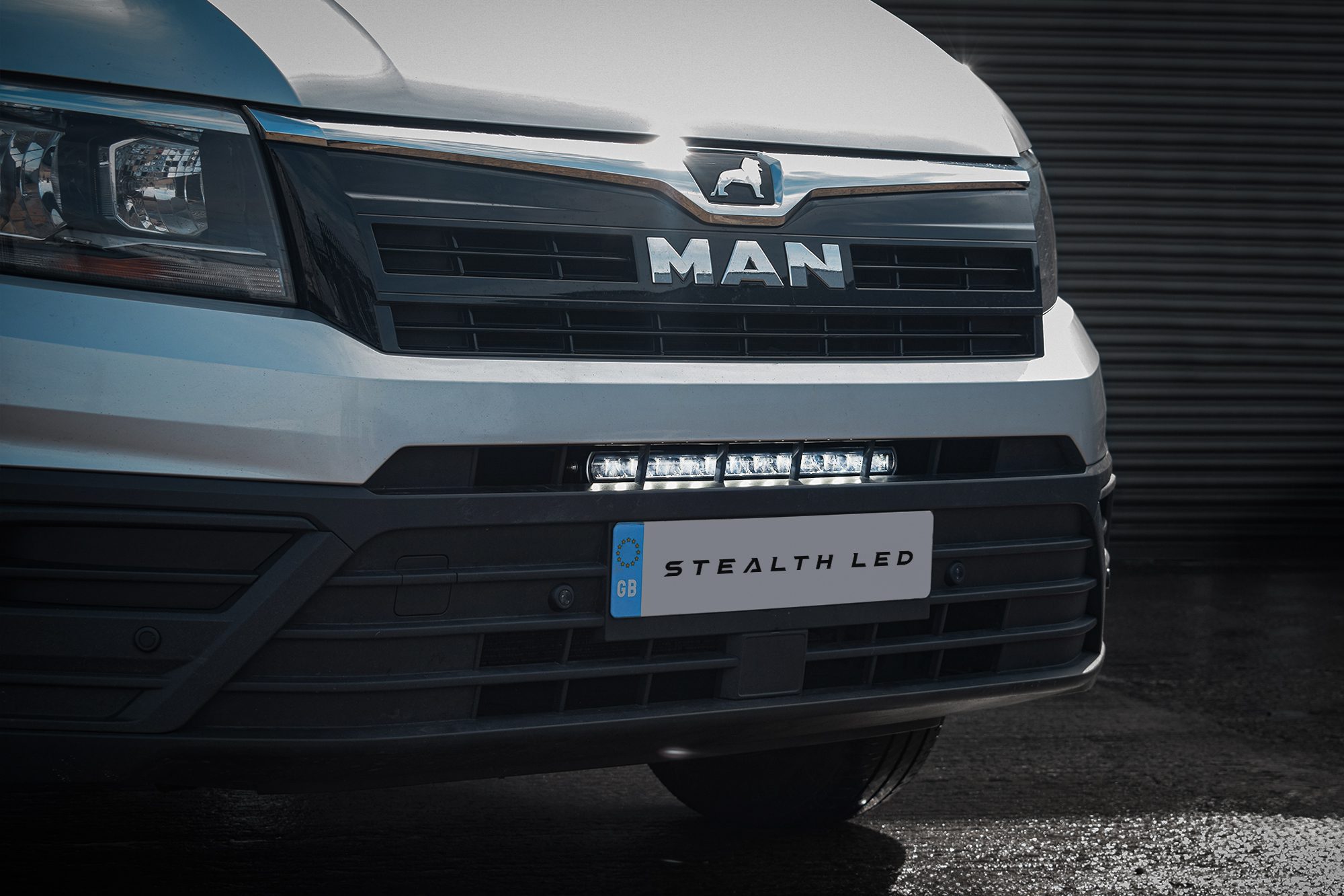 Stealth LED MAN TGE 2017+ 20" Luminous LED Integration Grille Kit ...